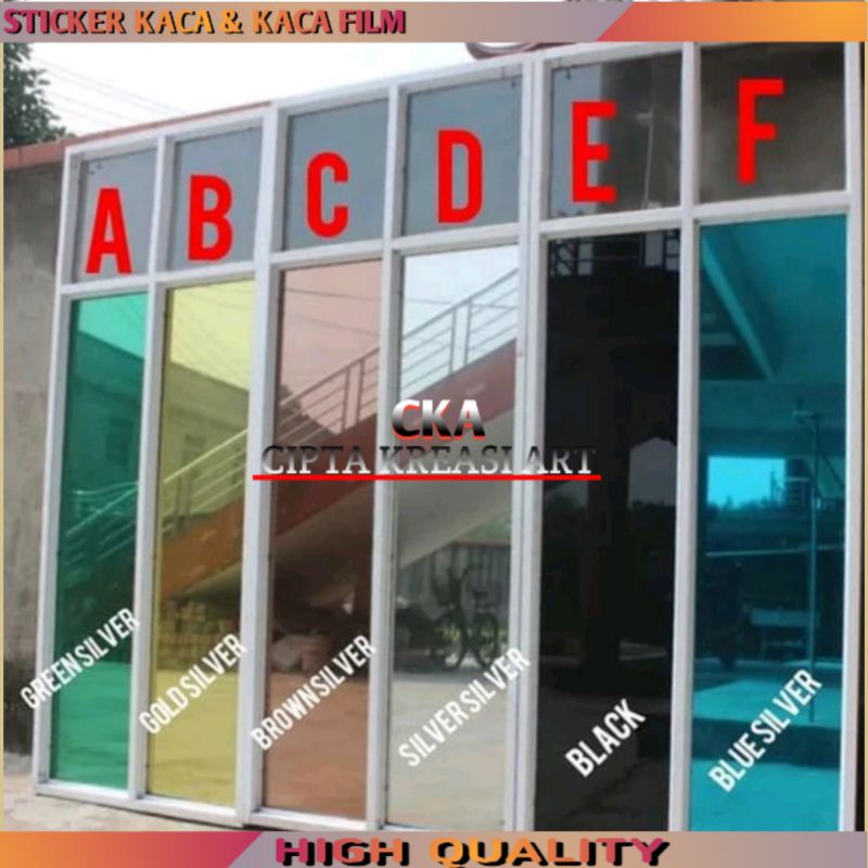 Jual KACA RIBEN STIKER KACA CERMIN / RYBEN / KACA FILM PEREDAM PANAS / MOBIL /JENDELA RUMAH ...