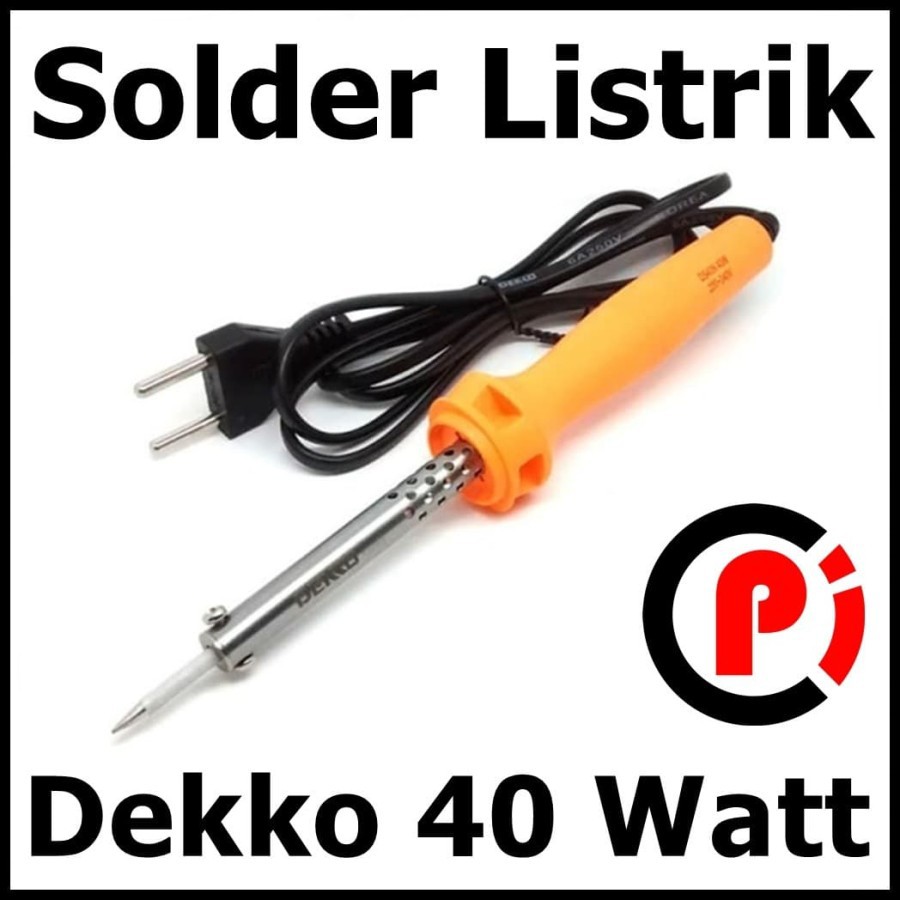 Jual Solder dekko 40W 40 watt DS40N ORIGINAL made in korea | Shopee ...