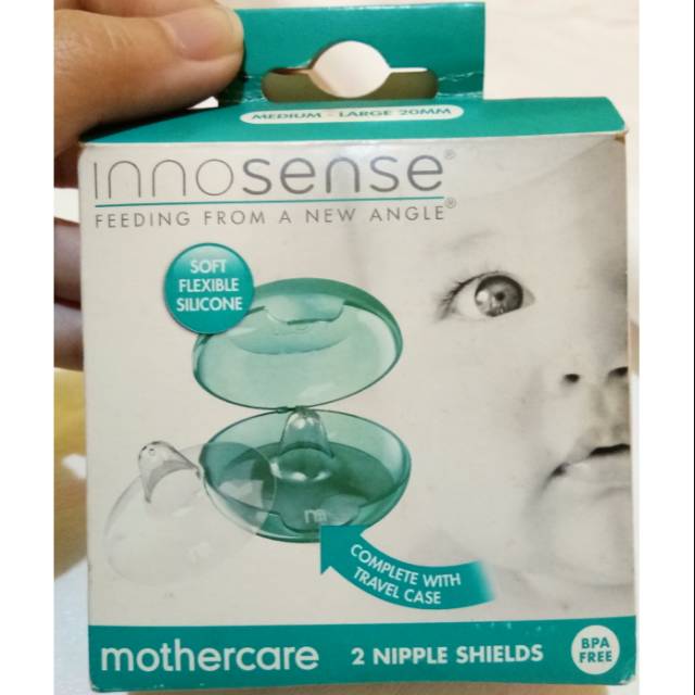 Jual NEW innosense mothercare nipple shield lengkap dengan box dan ...