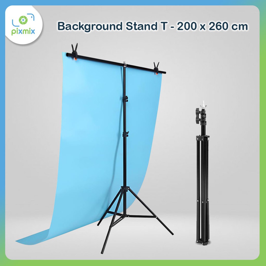 Jual Background Stand T - 200 x 260 cm / 200 x 200 cm | Shopee Indonesia