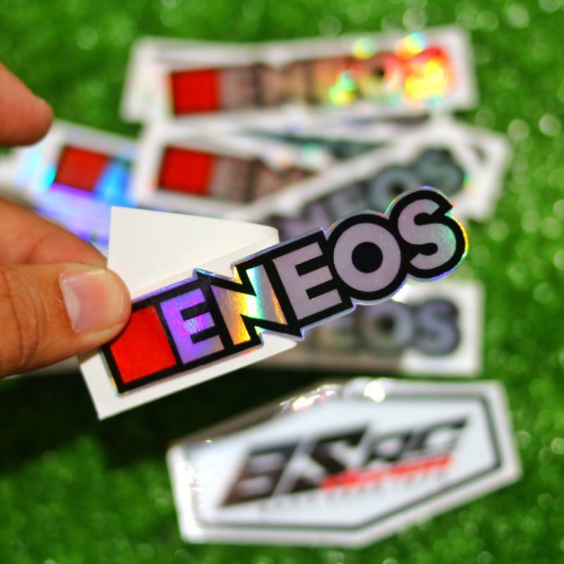 Jual sticker eneos hologram / stiker race | Shopee Indonesia