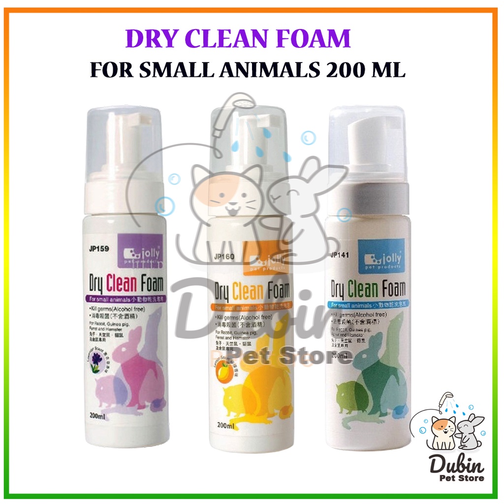 Jual Jolly dry clean Foam 200 ml - Shampoo kelinci shampo kering ...
