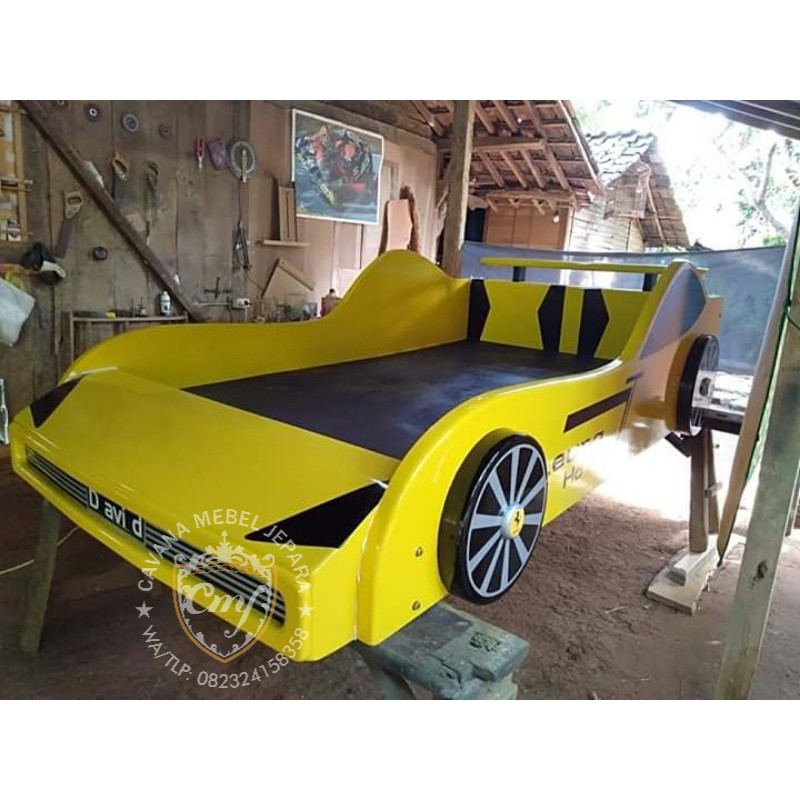 Jual (free ongkir jawa) tempat tidur anak karakter mobil balap | Shopee ...