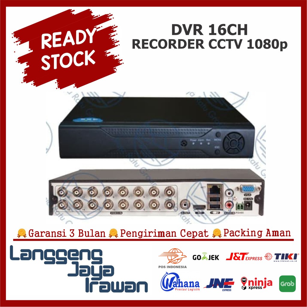 Jual DVR 16CH RECORDER CCTV 1080p FHD Cloud 16 CHANNEL XREYE P6SPRO 16 ...