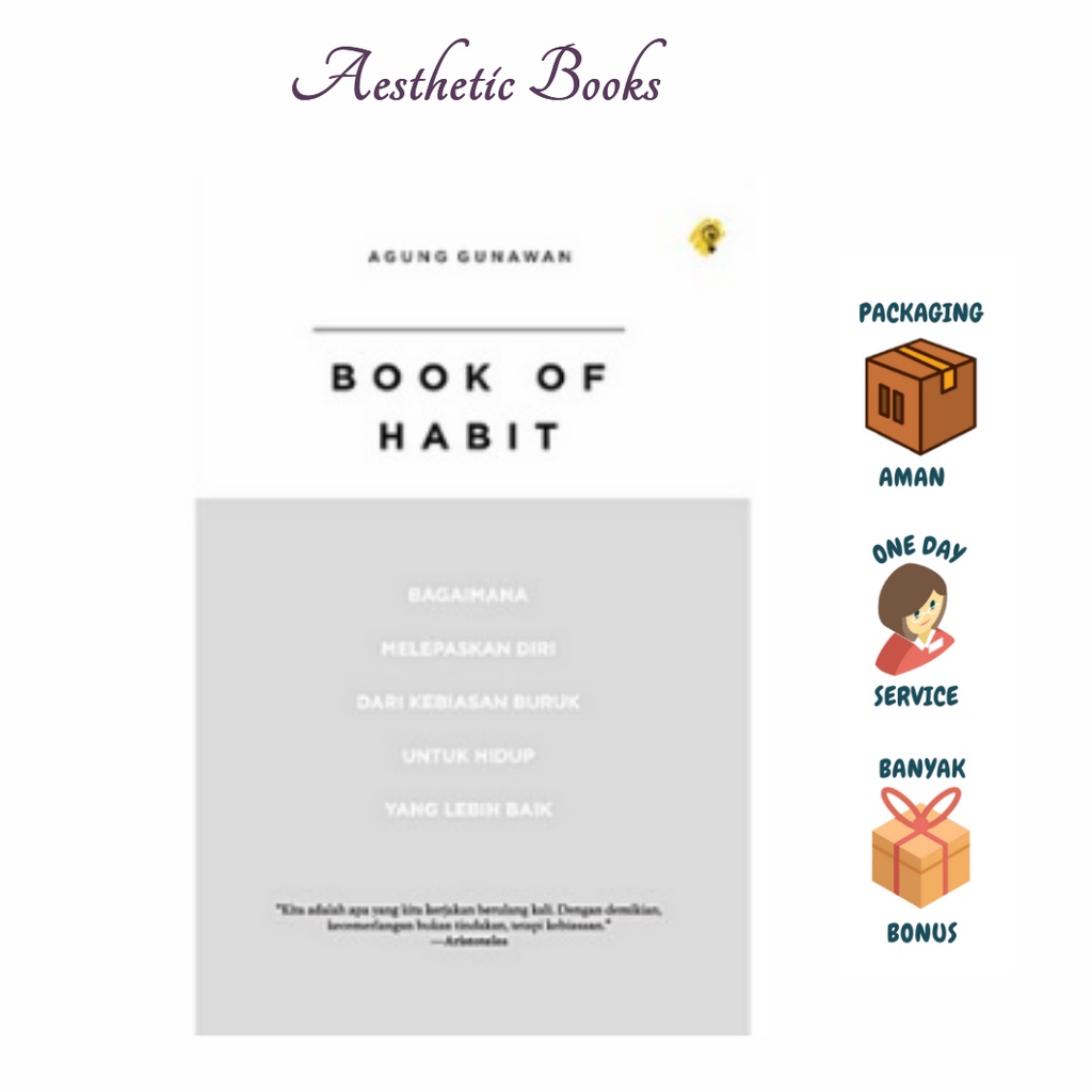 Jual BUKU BOOK OF HABIT | Bright Publisher | Shopee Indonesia
