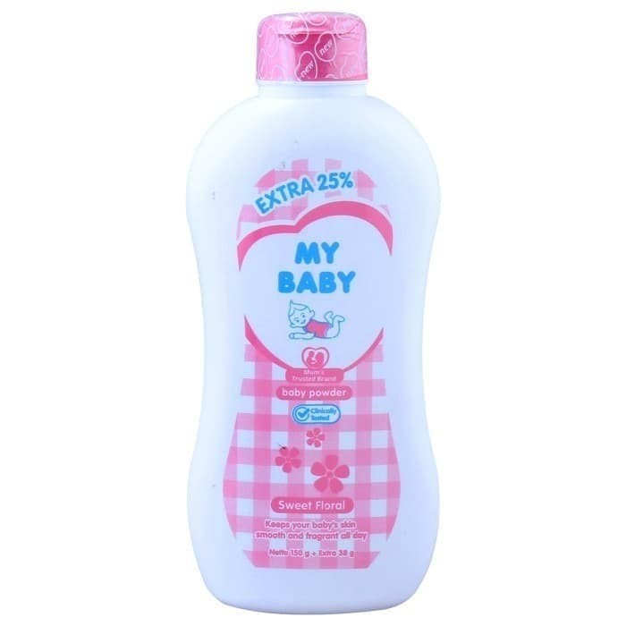 Jual MY BABY POWDER 150GR + EXTRA 38GR | Shopee Indonesia