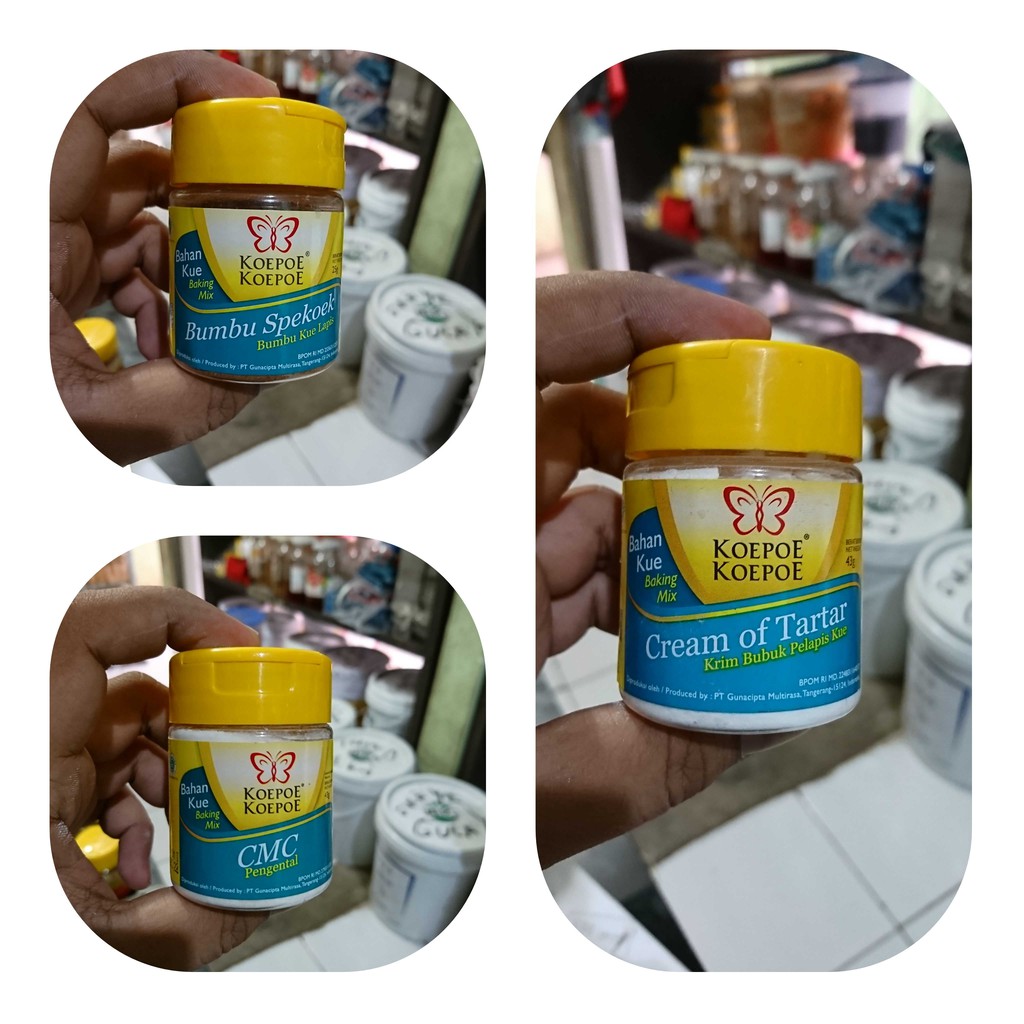 Jual CMC / CREAM OF TARTAR / BUMBU SPEKOEK BAHAN KUE KOEPOE2 KEMASAN ...