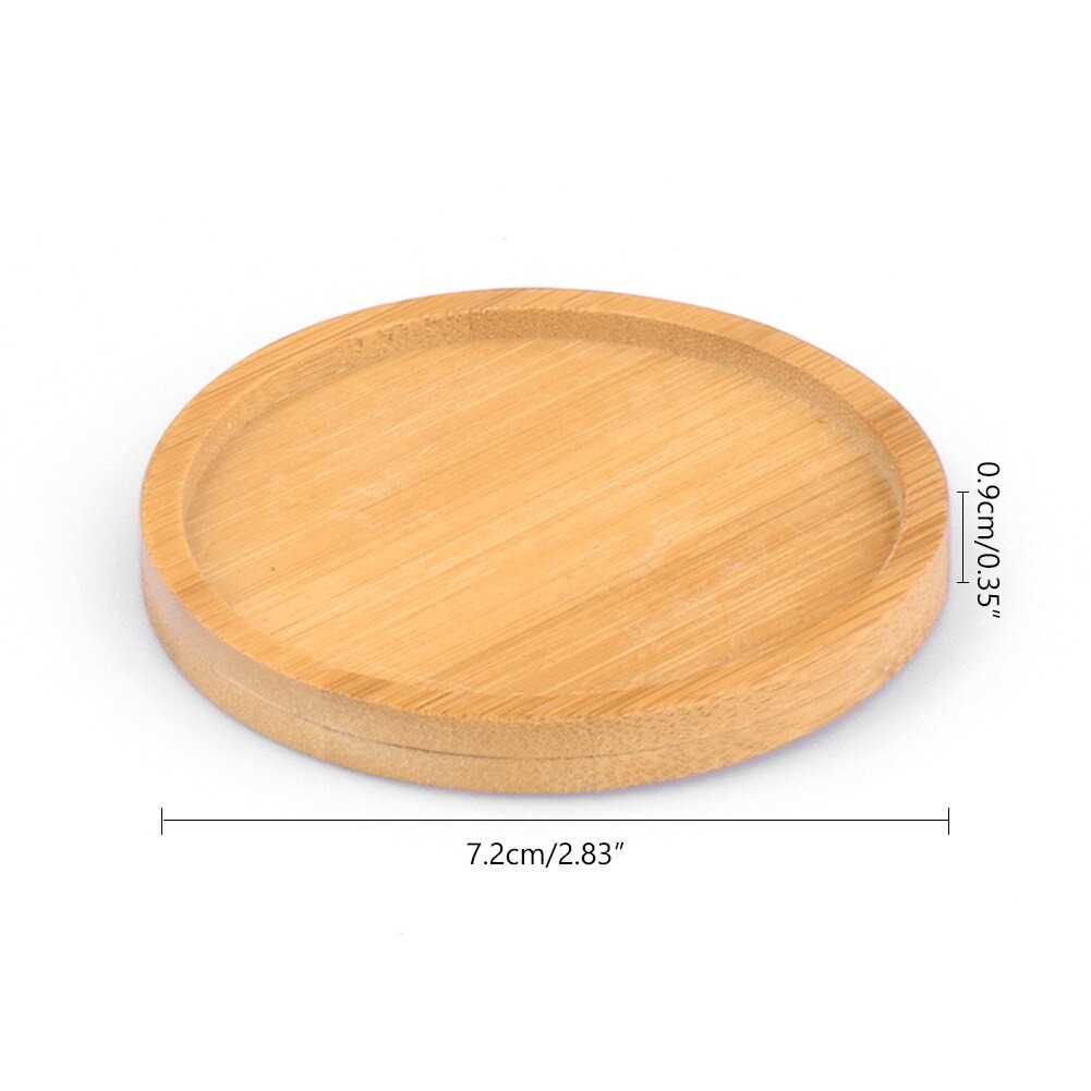 Jual Alas Tatakan Gelas Kayu/ Alas Pot Tanaman Dekorasi Bamboo | Shopee ...