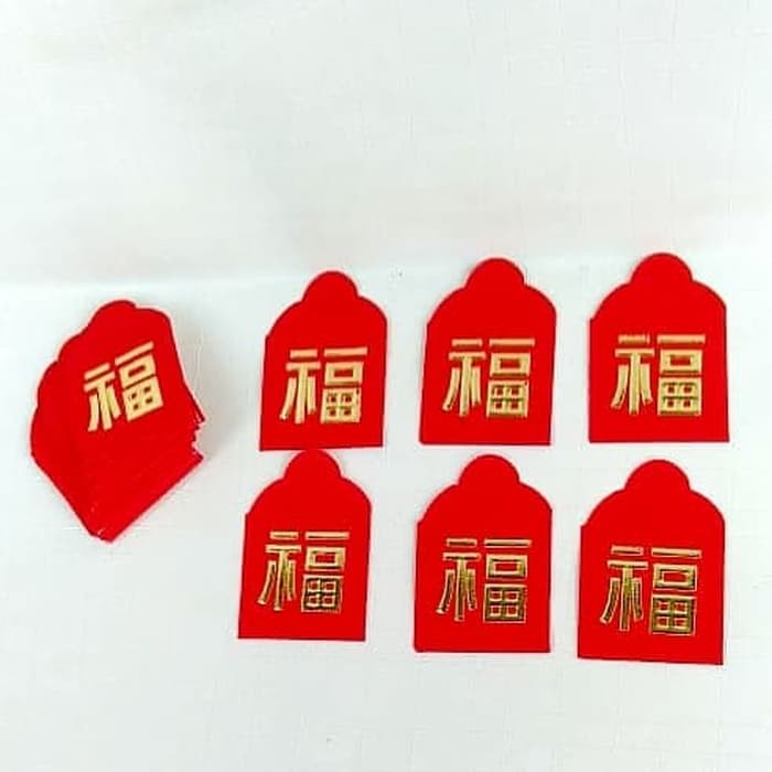 Jual Angpap Gantung Mini Ampao Merah Fu Angpo Hoki Tali Merah Gantungan ...