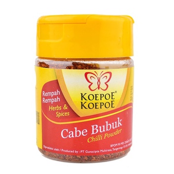 Jual KOEPOE - KOEPOE CABAI BUBUK 23GR / KUPU2 CHILI POWDER | Shopee ...