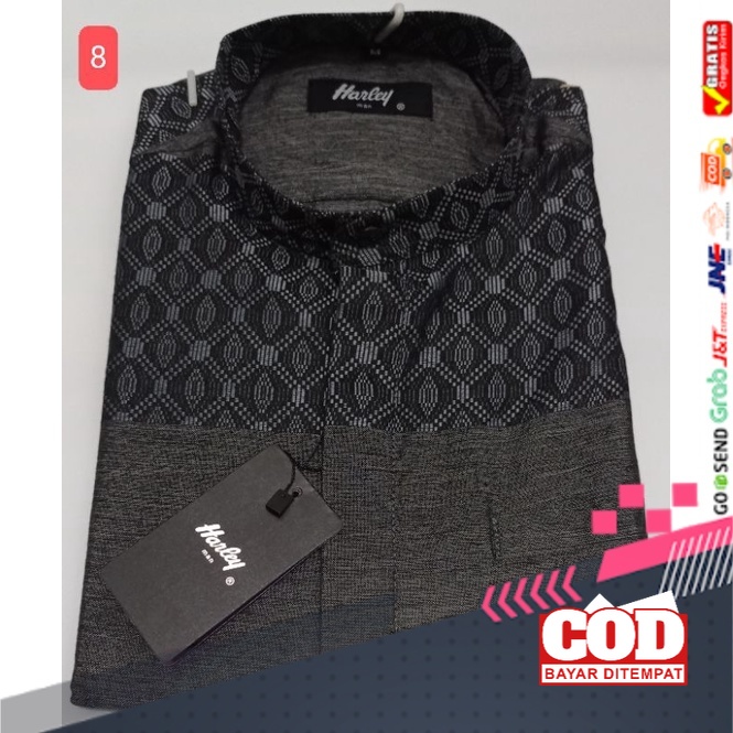Jual Ready Cod Kemeja Koko Lengan Panjang Harley | Shopee Indonesia Jual Ready Cod Kemeja Koko Lengan Panjang Harley | Shopee Indonesia