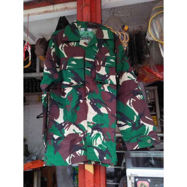 Jual baju pdl loreng jatah TNI al | Shopee Indonesia