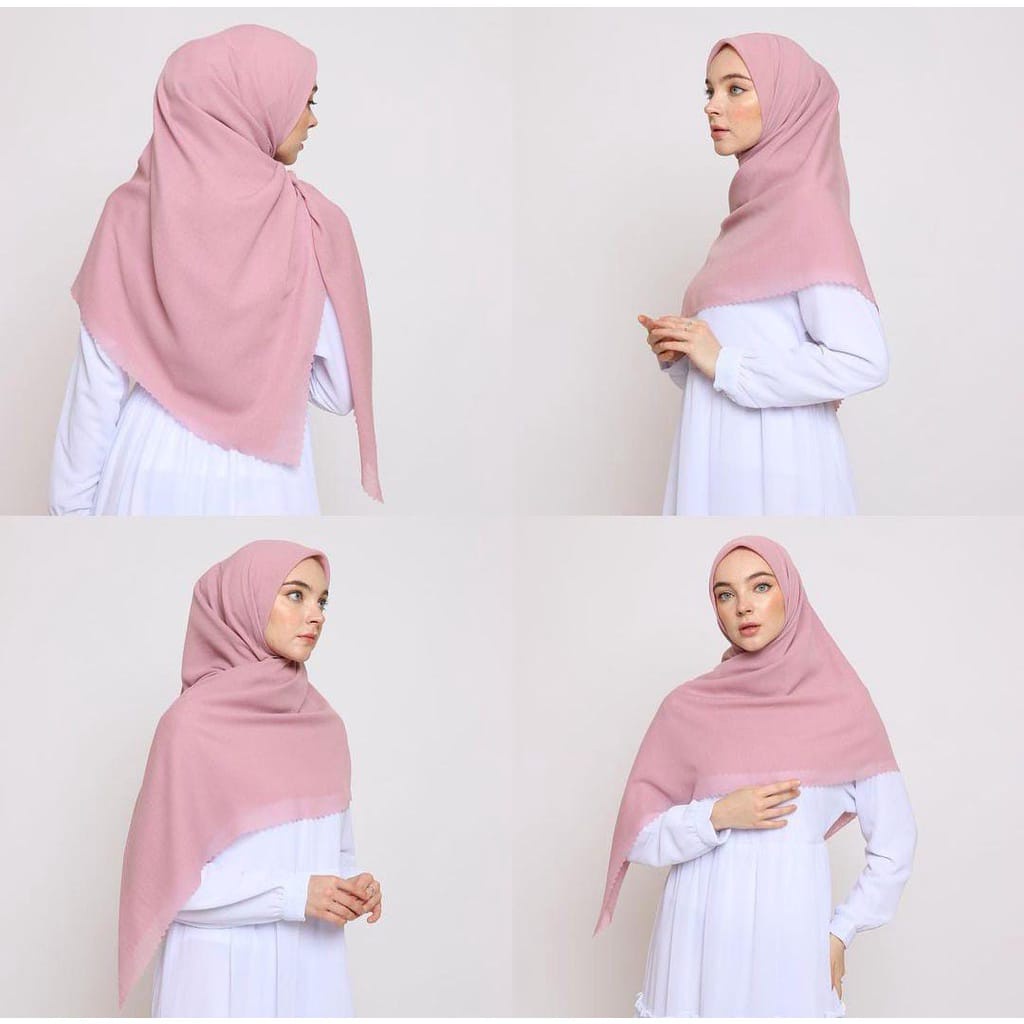 Jual Segiempat Voal Syari Jilbab Voal Paris Premium Lasercut By Adeeva Hijab Segi Empat Voal ...
