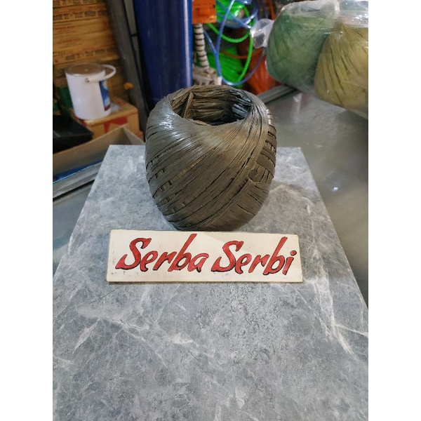 Jual (TALI RAFIA +-200GR /ROLL) Tali rafia plastik 200gram /roll ...