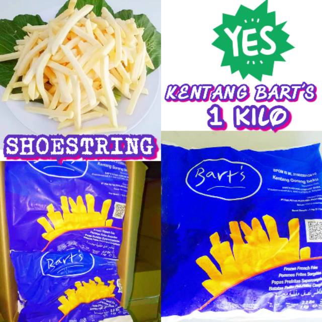 Jual KENTANG BARTS SHOESTRING | Shopee Indonesia
