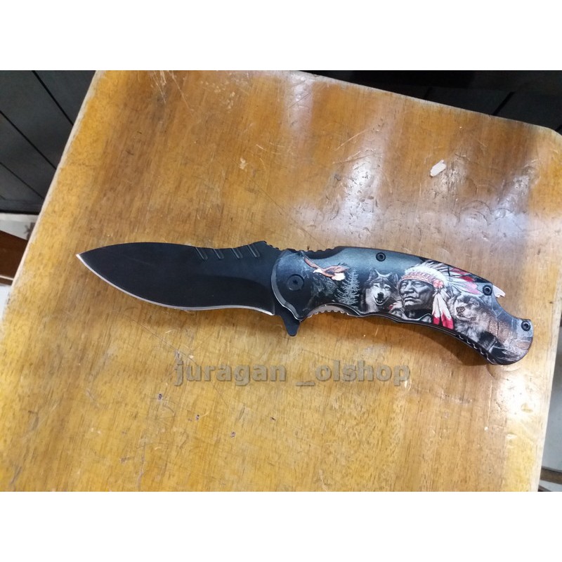 Jual Pisau lipat cs go motif indian apache | Shopee Indonesia