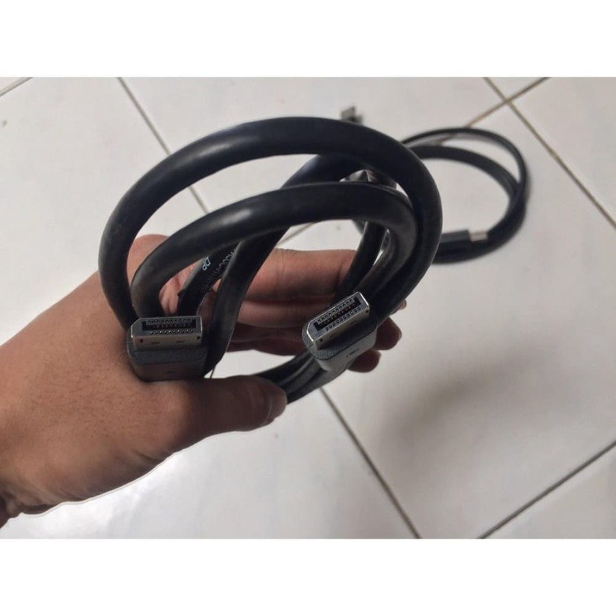 Jual KABEL DISPLAY PORT TO DISPLAYPORT 1.8M FULL HD 1080P / DP TO DP ...