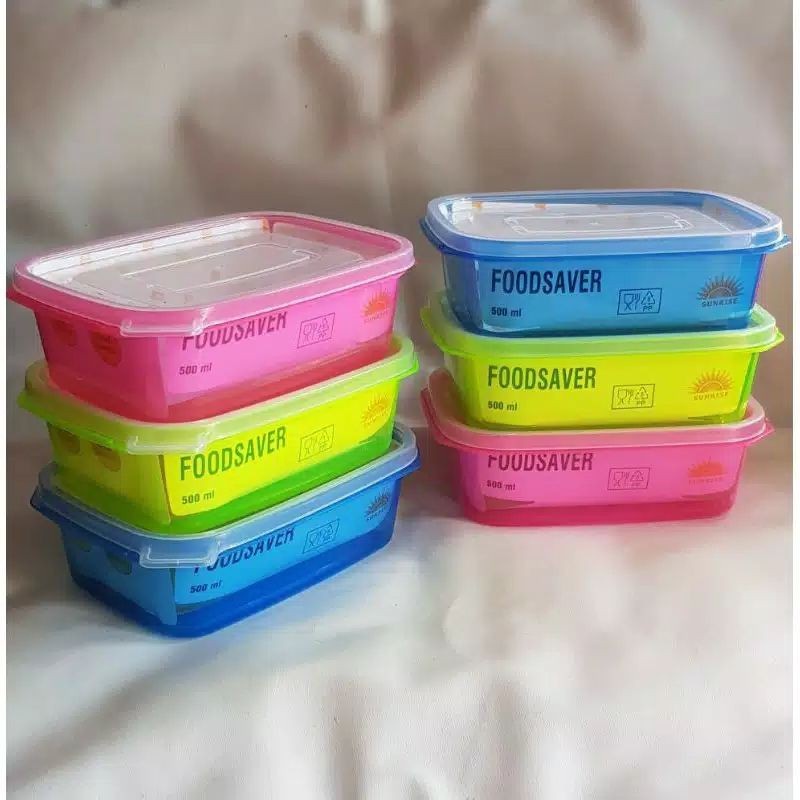 Jual SUNRISE - FOODSAVER FOR MICROWAVE 500ML / Kotak Penyimpanan ...