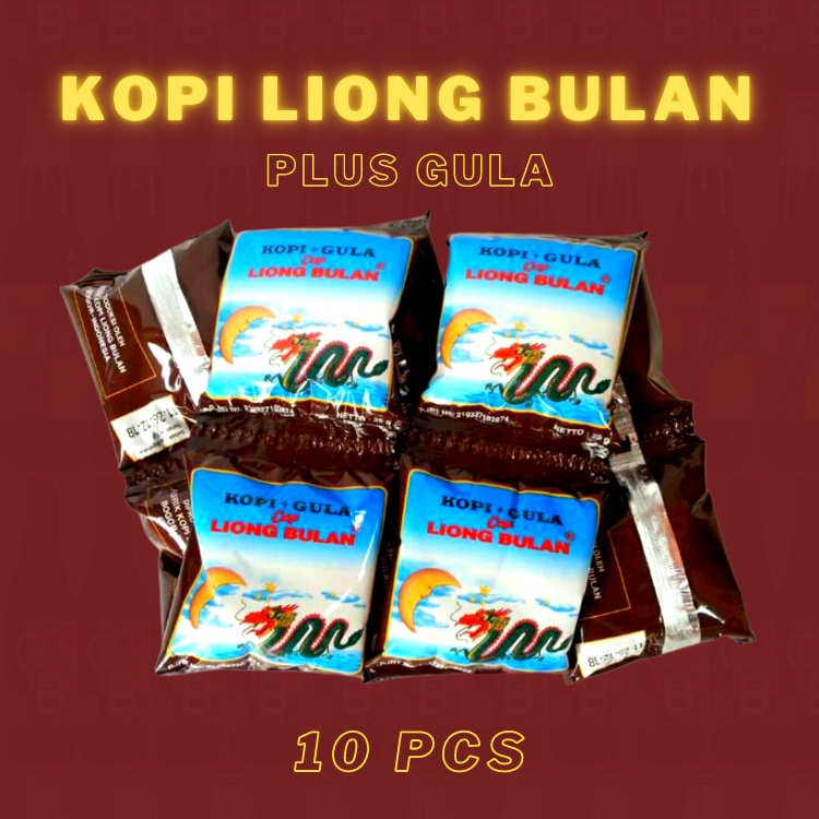 Jual LIONG Kopi Liong 10 Sashet PLUS GULA Khas Bogor | Shopee Indonesia