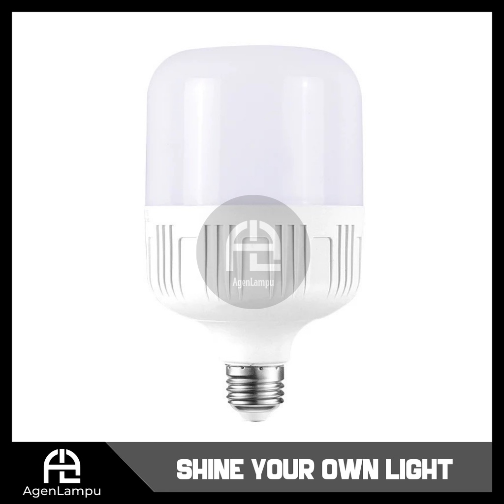 Jual LAMPU LED JUMBO 20W 30W 36W 50W bohlam putih bulb WHITE KAPSUL | Shopee Indonesia