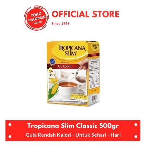 Jual TROPICANA SLIM SWEETENER CLASSIC 500GR - GULA | Shopee Indonesia