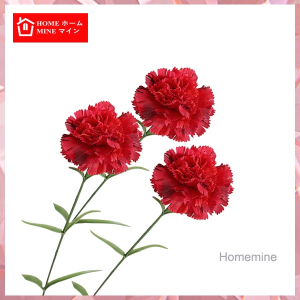 Jual Homemine 1 Tangkai Bunga Anyelir Buatan Bunga Carnation Artificial ...