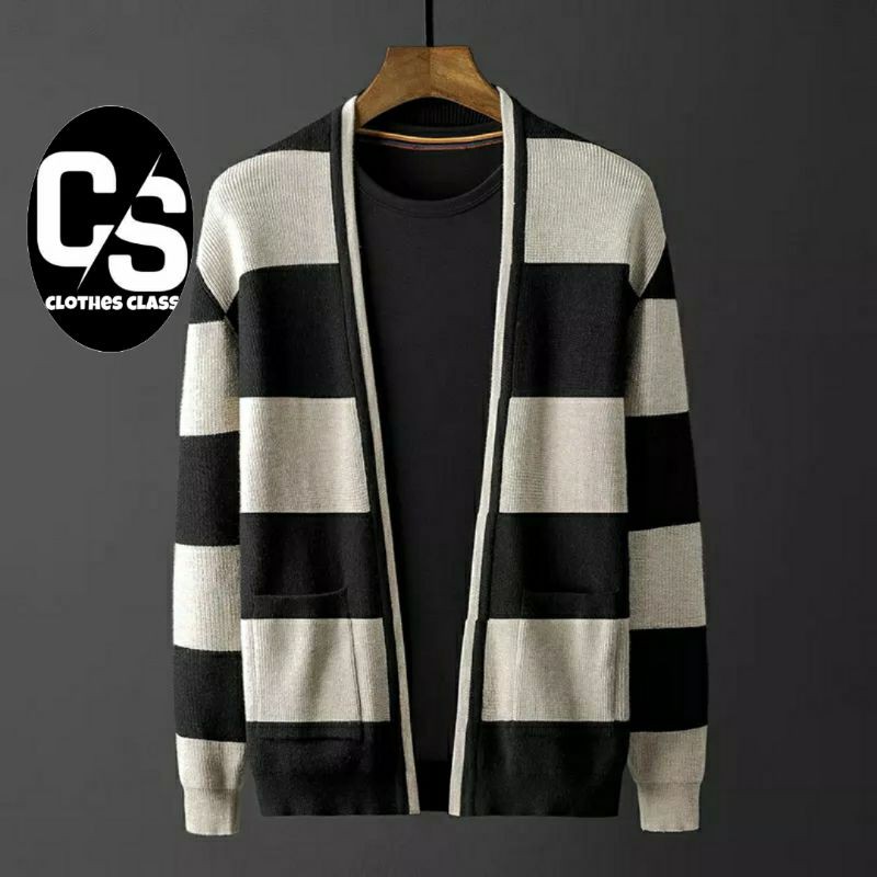 Jual Cardigan Pria / Cardigan Rajut Pria / Cardigan Cotton Model ...
