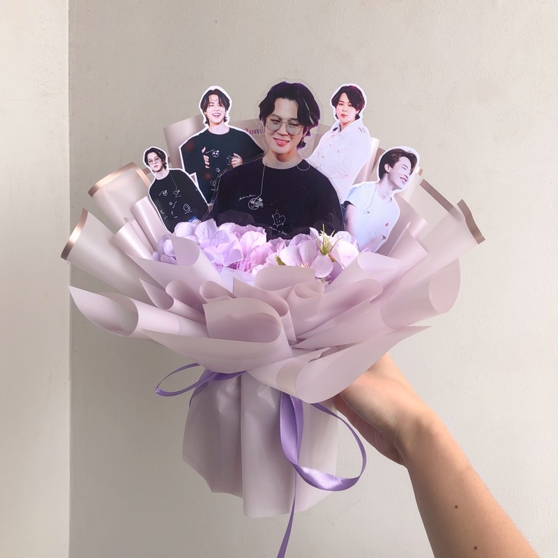 Jual HOMIEKADO Blooming akrilik bouquet anime kpop impact custom buket ...