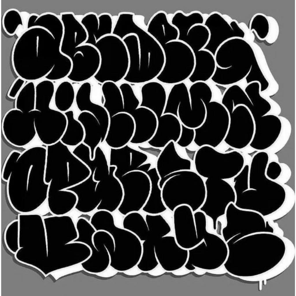 Jual custom sticker tagging throwup piece graffiti stikerslap nama ...