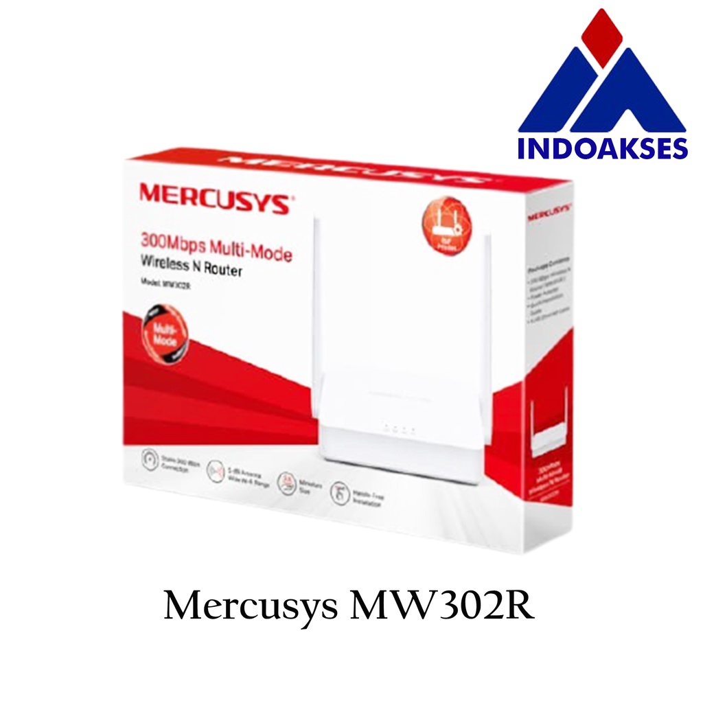 Jual Router Wifi Mercusys MW302R Multi-Mode Wireless N Router 300Mbps ...