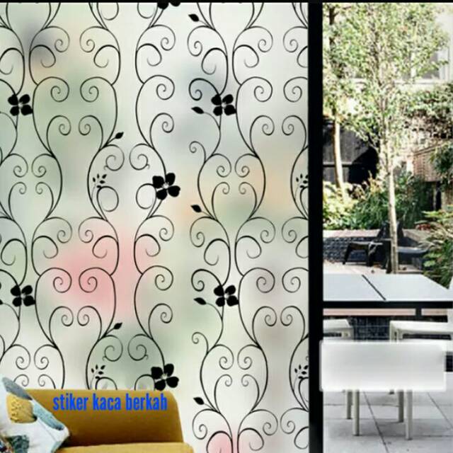 Jual Stiker/sticker kaca motif batik hitam | Shopee Indonesia