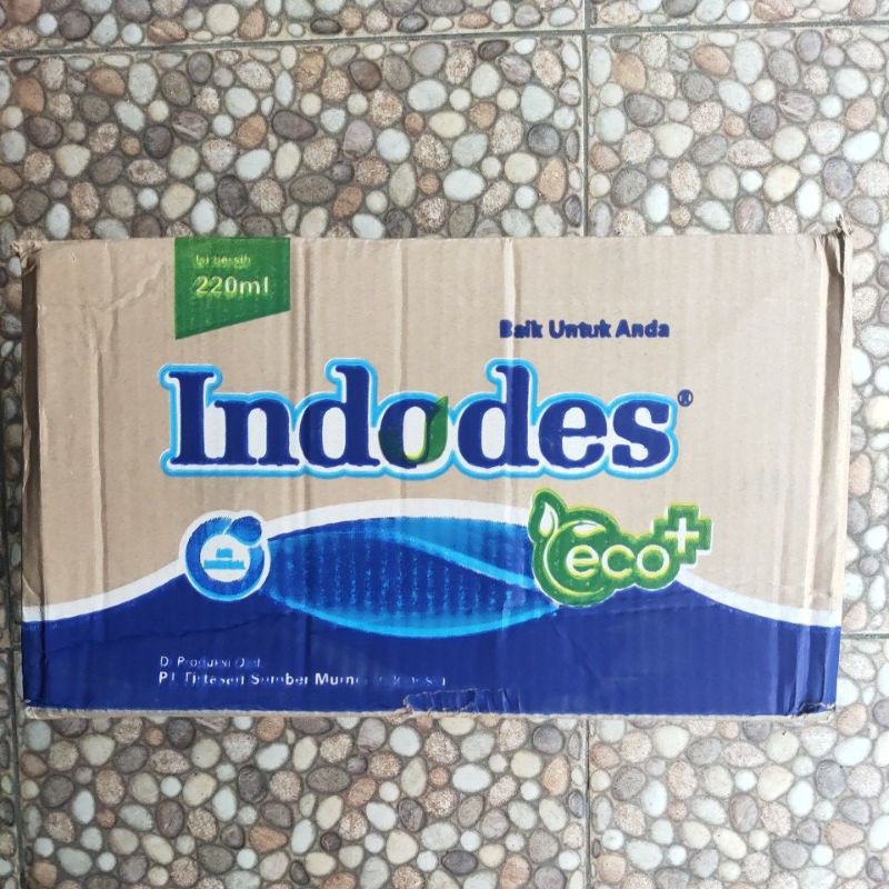 Jual INDODES AIR MINERAL CUP (GELAS) 48x220mL | Shopee Indonesia