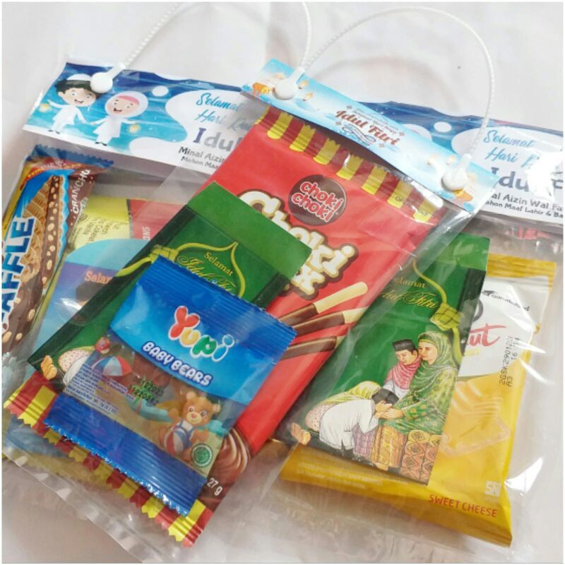Jual PAKET LEBARAN SNACK ISTIMEWA / PARCEL LEBARAN / AMPLOP PLASTIK ...