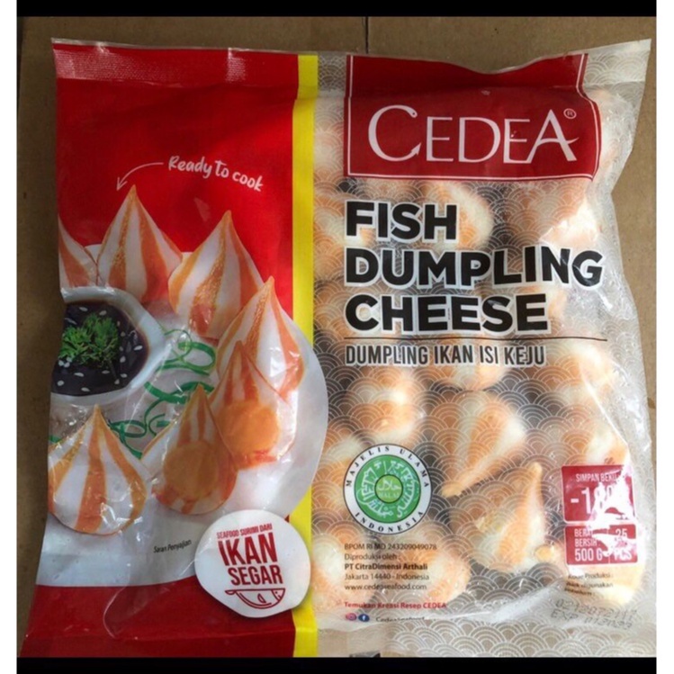 Jual Fish Dumpling Cheese dampling keju makanan olahan ikan seafood ...