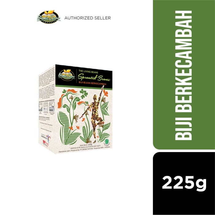 Jual BIONIC FARM BIJI BERKECAMBAH 225G | Shopee Indonesia