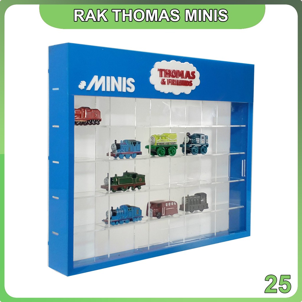 Jual Rak Thomas and Friends MINIS isi 25 Bahan Acrylic/Akrilik | Shopee ...