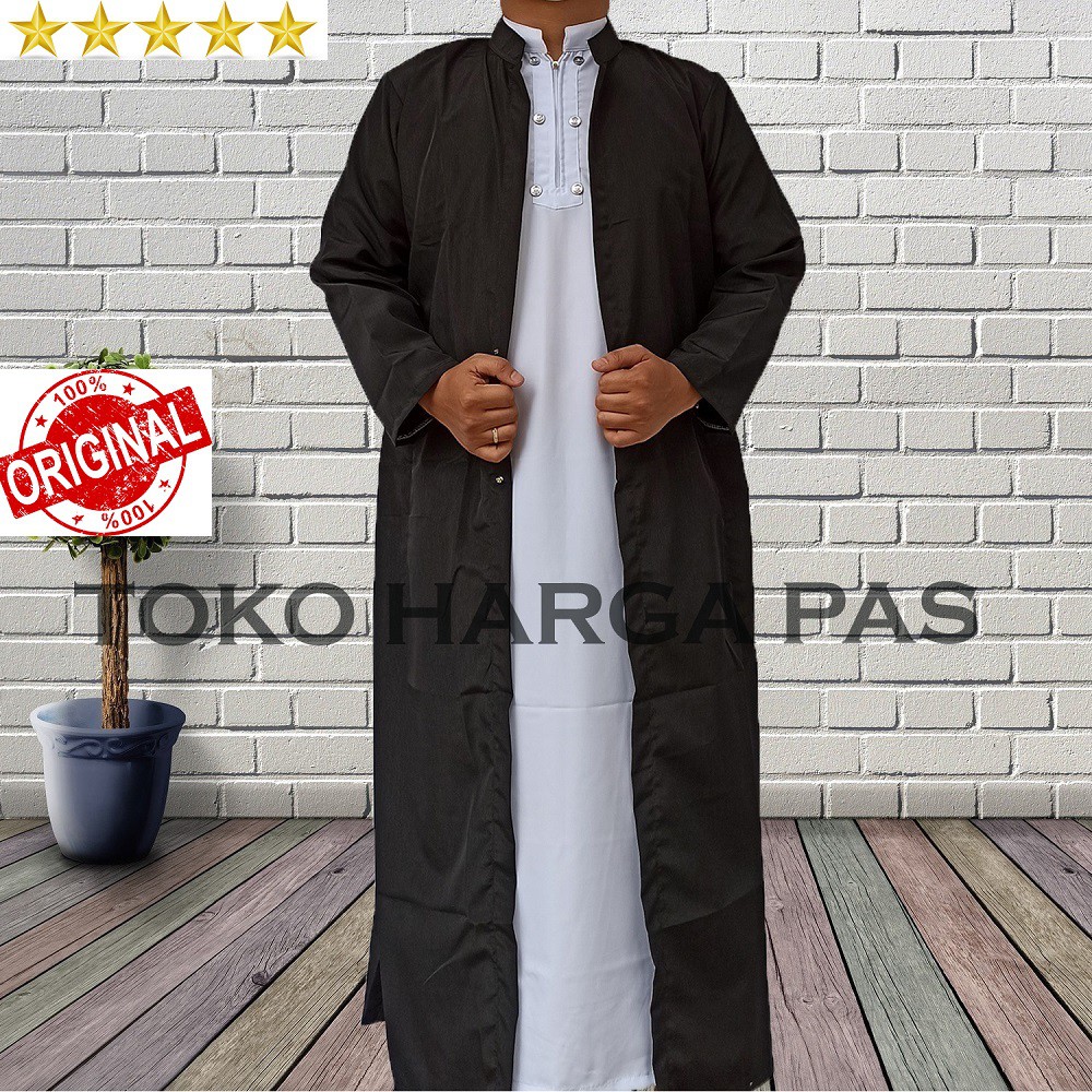 Jual Gamis Luaran Remaja Pria - PROMO Jubah Belah Anak Remaja Pria ...