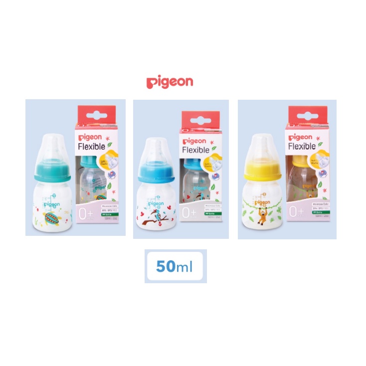 Jual Botol Susu Pigeon Botol PP RP Flexible New Motif (Botol Susu ...