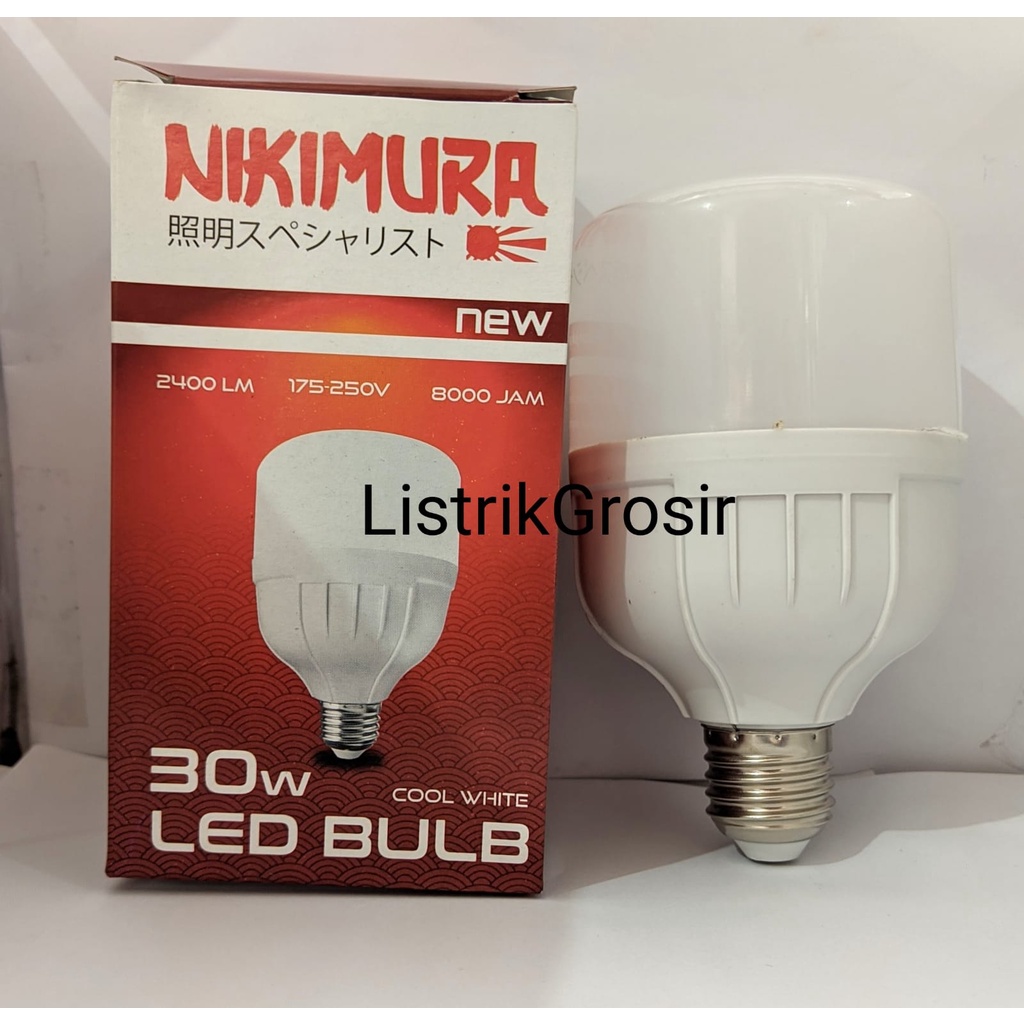 Jual Lampu NIKIMURA Premium 30w 30 Watt Kapsul T Bulb Bohlam By Panaled ...