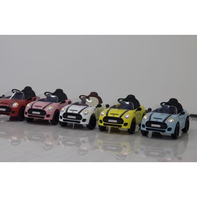 Jual Mainan Anak Mobil Aki Mini Cooper Yukita Dls 06 - Kuning | Shopee ...
