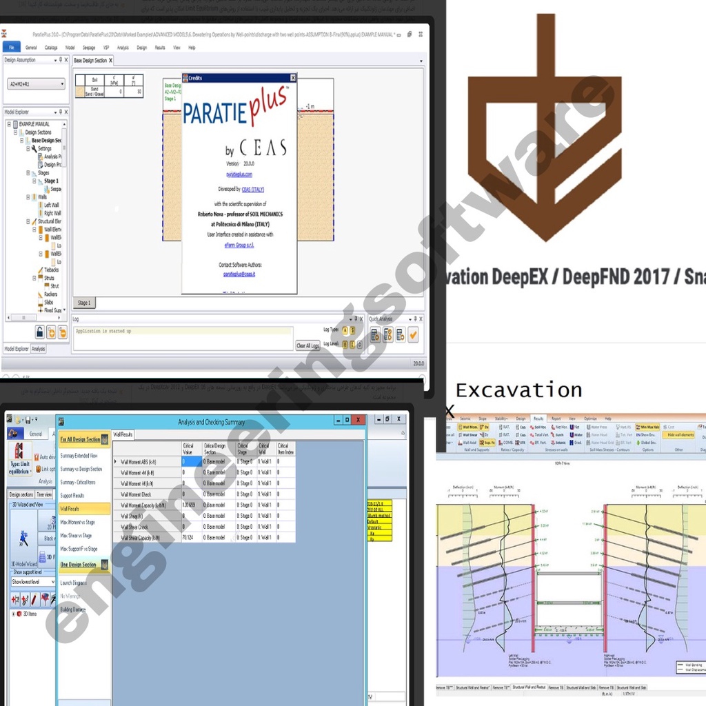 Jual Paratie Plus Deep excavation DeepEX Deep Excavation DeepFND Deep ...