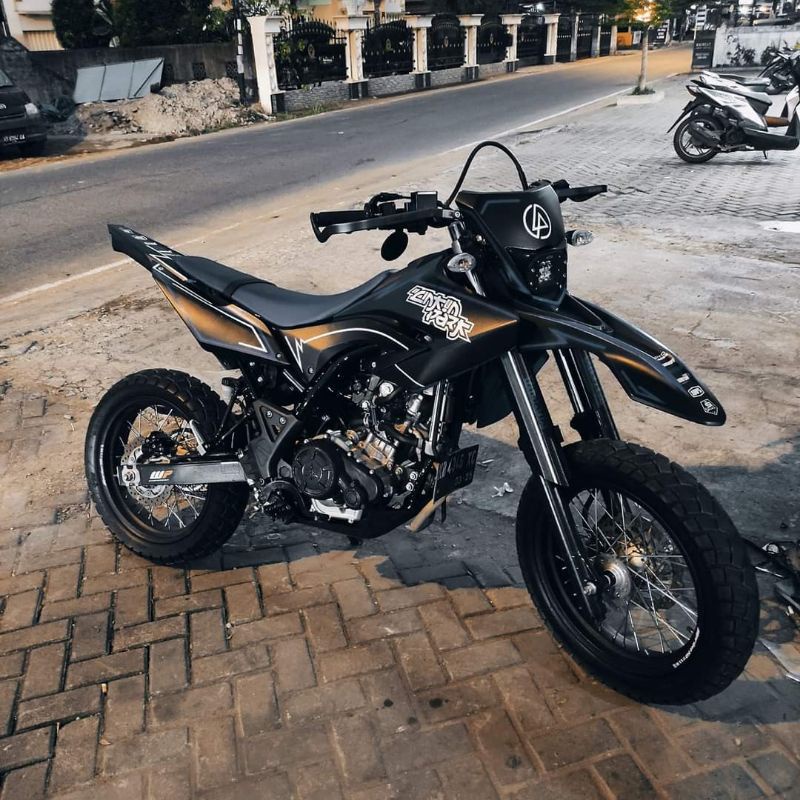 Jual DECAL STICKER MOTOR WR 155 DESAIN BISA REQUESH Bahan max decal ...