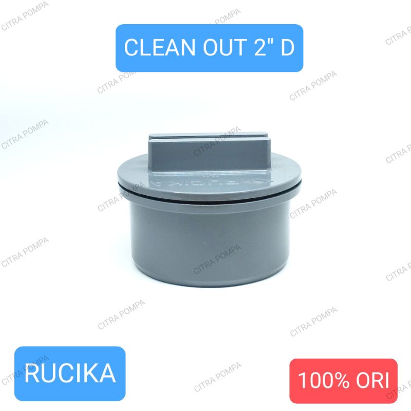 Jual RUCIKA 2" D CLEAN OUT 2'D / CO 2" D | Shopee Indonesia
