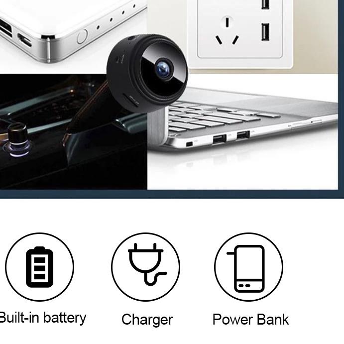 Jual SPY Wireless A9 Mini Camera Wifi HD 1080P Mini Mini Camera Smart ...