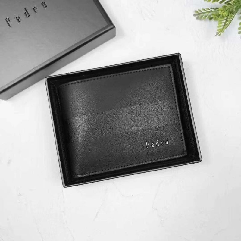Jual Dompet kulit pria pedro kulit asli premium impor | Shopee Indonesia