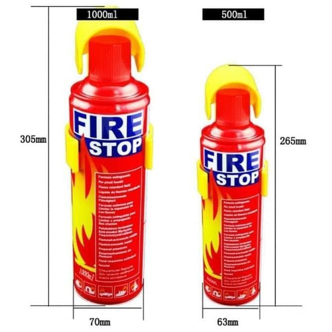 Jual Fire Stop Alat Pemadam Api Kebakaran 1000 ML Besar / Fire ...