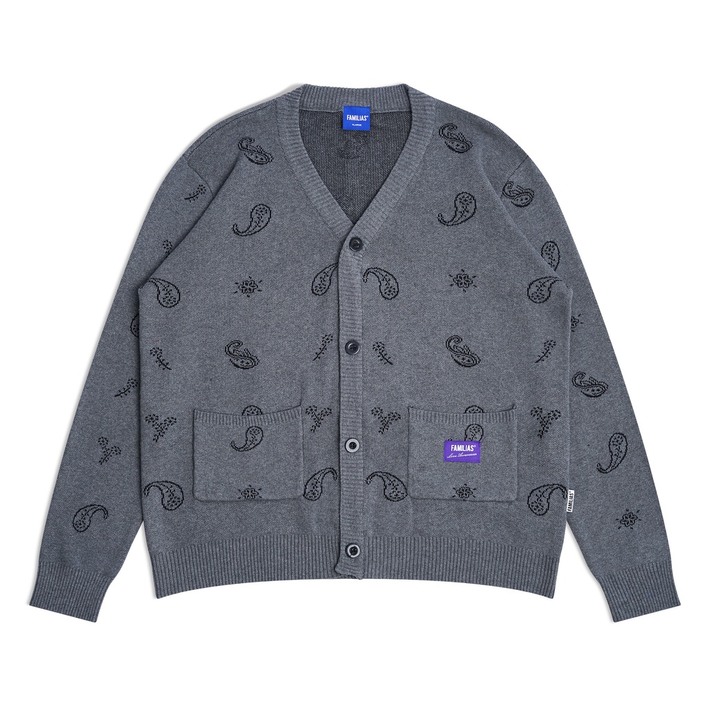 Jual Familias - Cardigan Knitt - Seal Dg (2) | Shopee Indonesia