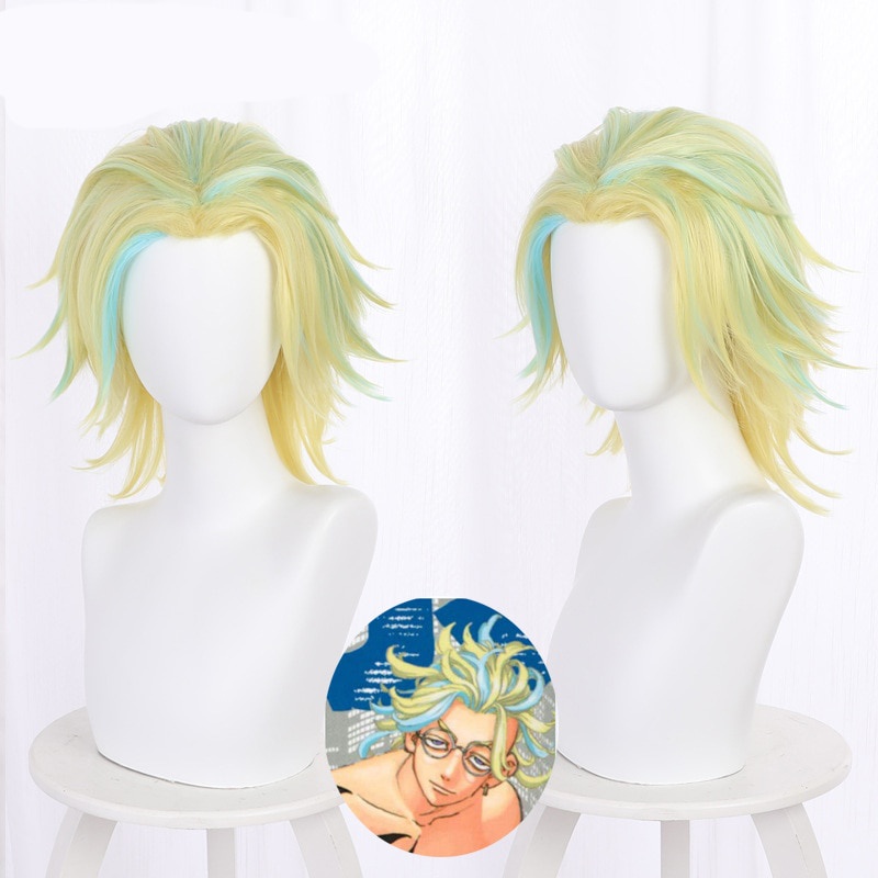Jual PREORDER Anime Haitani Rindo Wig Anime Tokyo Revengers Cosplay Wig ...