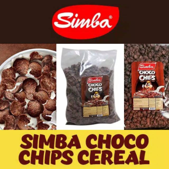 Jual Sereal Simba Chocochips 950 gr Sarapan Sehat Simba Chocochip ...