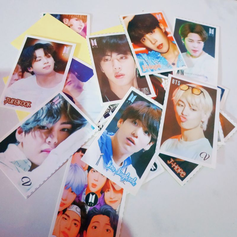 Jual DISKON Sticker BTS CUSTOM KPop Stiker Jungkook Jimin Taehyung Suga ...